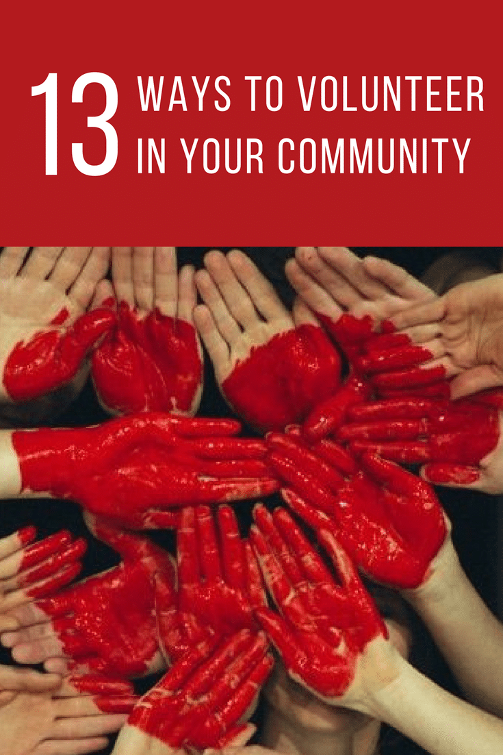 13 Ways to Volunteer in Your Community